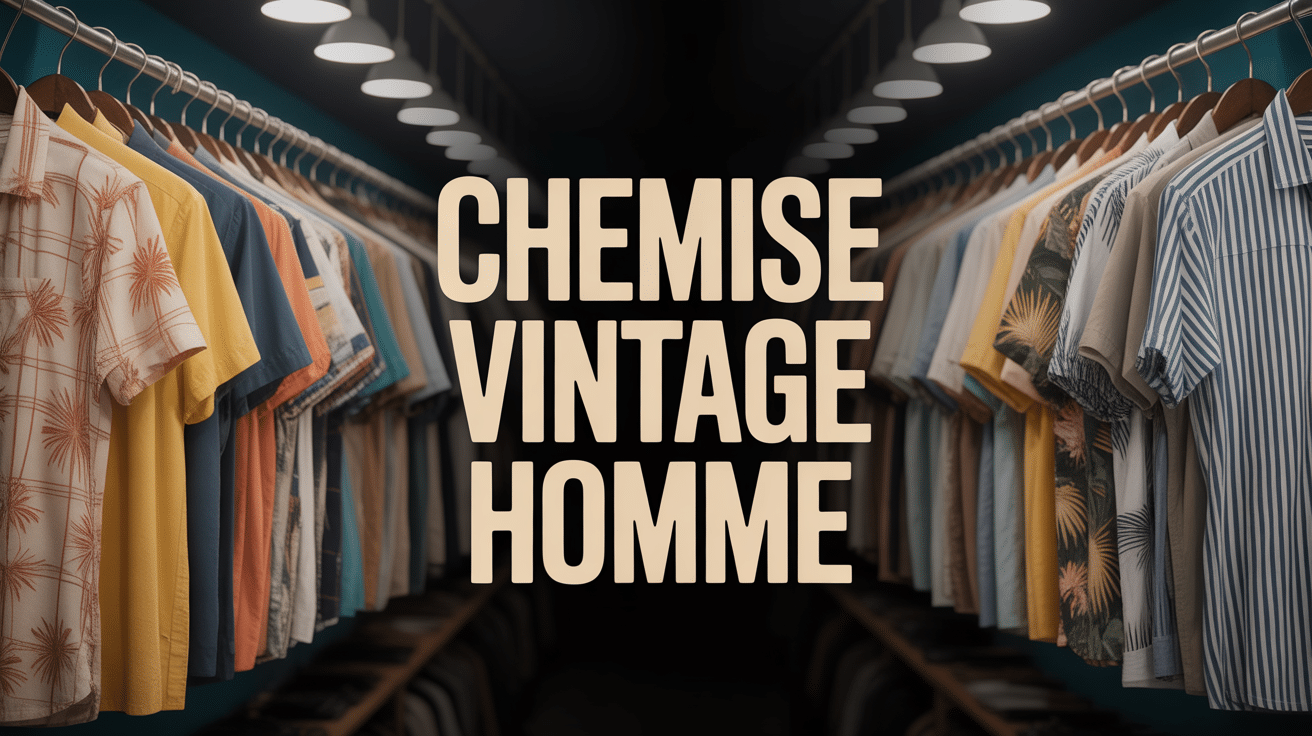 Chemise vintage homme : comment adopter ce style iconique aujourd’hui ...